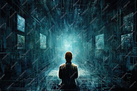 Premium Photo The Complexity Of Digital Ethics Background