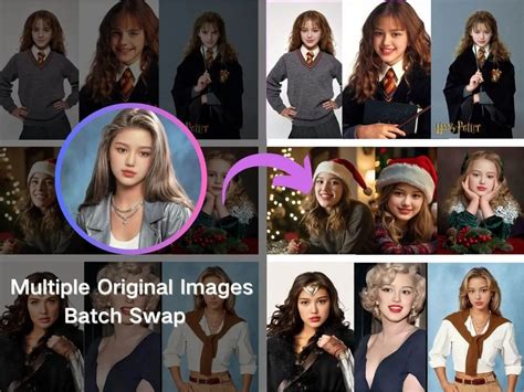 Batch Face Swap Free Online Tool