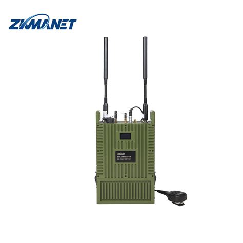 Long Range Rugged Manpack Ip Mesh Manet Wireless Radio Unmanned