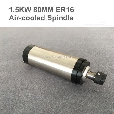 Cnc 15kw Spindle Milling Spindle Motor 80mm 15kw Er16 Cnc Air Cooled