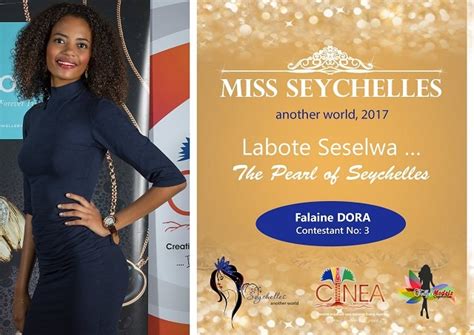 Miss Seychelles Contestant Falaine Dora Wants To Help Her Community