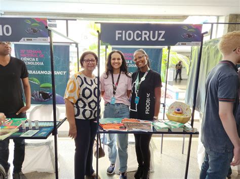 Fiocruz Bahia participa da abertura da 20ª Semana Nacional de Ciência e