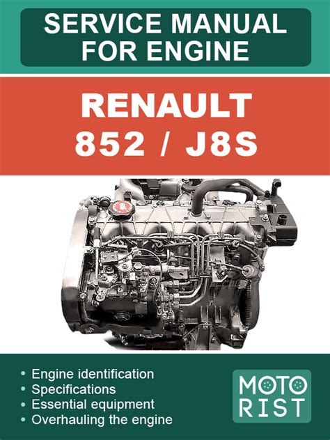 Renault 852 J8s Engine Krutilvertel