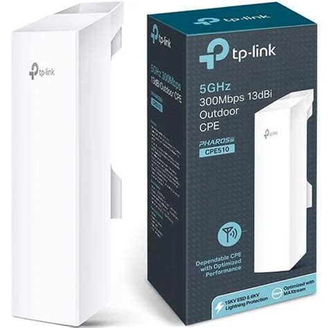 Tp Link Cpe 510 5ghz 300mbps 13dbi Outdoor Cpe Size 224x79x60mm At