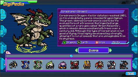 Coredramon Green Digimon Digital Tamers 2 Wiki Grindosaur
