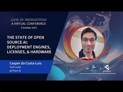 Free Video The State Of Open Source Ai Deployment Engines Licenses And Hardware From Mlops Free Video The State Of Open Source Ai Deployment Engines Licenses And Hardware From Mlops