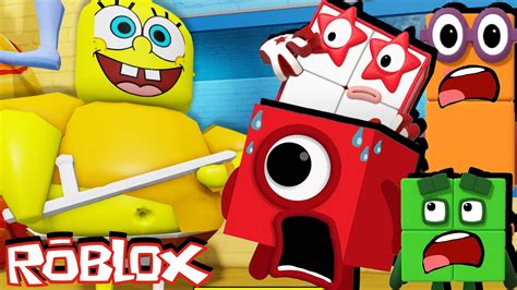 Numberblocks Escape Spongebob Squarepants Barrys Prison Run In Roblox