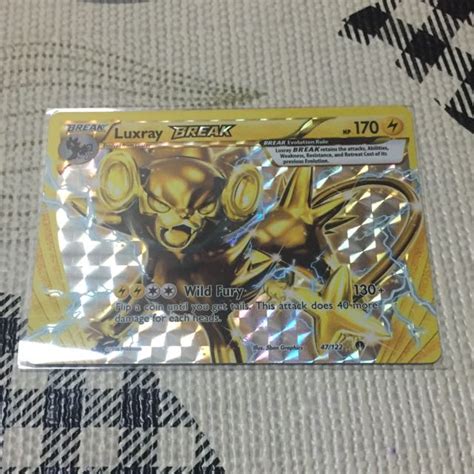 Pokemon Tcg Luxray Break Breakpoint 47122 Hobbies And Toys Toys