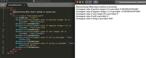 Math Object In Javascript And Different Operations Of Js Math Function