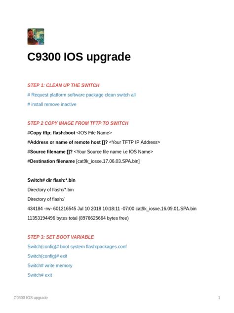 C9300 Ios Upgrade 1686217041 Pdf Computers