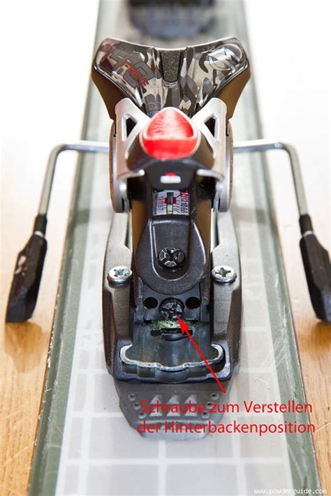 Ski Workshop Binding Adjustment Powderguide