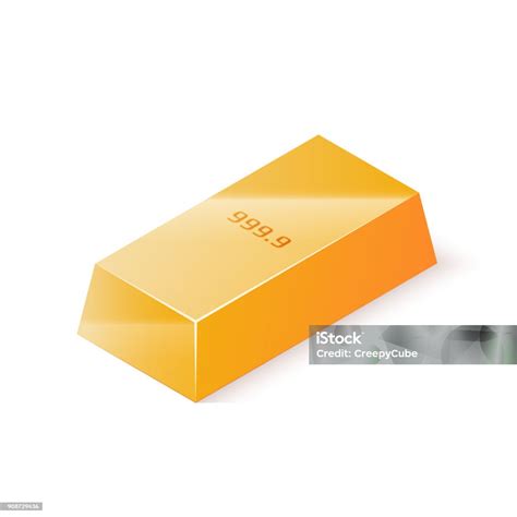 골드 바 흰색 배경에 고립입니다 아이소메트릭 벡터 일러스트 레이 션 0명에 대한 스톡 벡터 아트 및 기타 이미지 0명 3차원 형태 개념 Istock