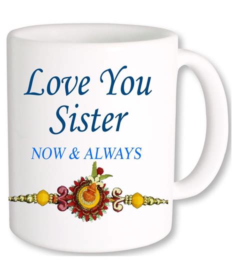 Phototsindia Love U Sister Mug Yellow Buy Online At Best Price In
