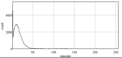 Java I Expect The Histogram To Be Showed In The Range Of Min And Max Of My Image Value But It