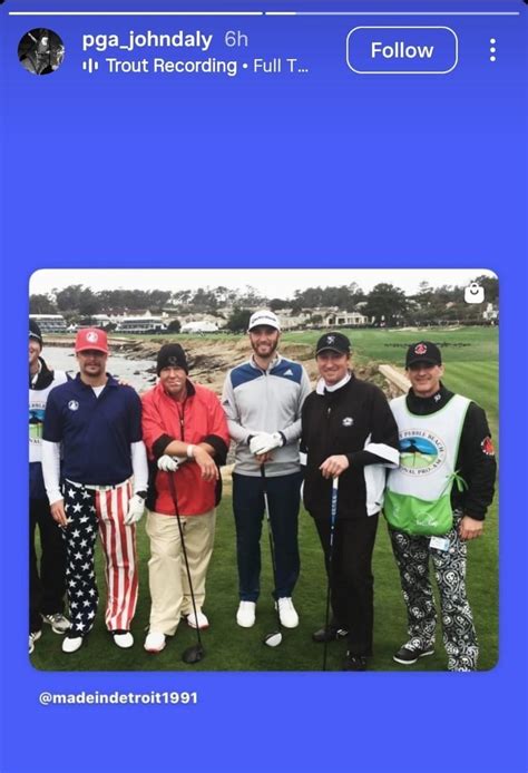 John Daly Goes Down Memory Lane With Throwback Picture Feat Dustin Johnson And Wayne Gretzky