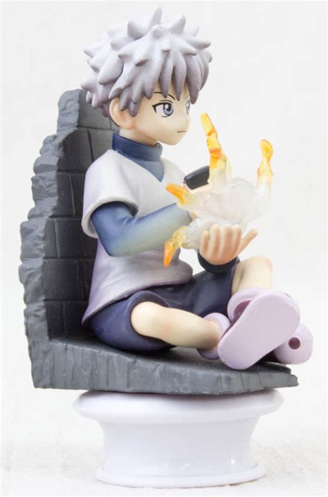 Hunter X Hunter Killua Chess Piece Collection Figure Black Stand Japan