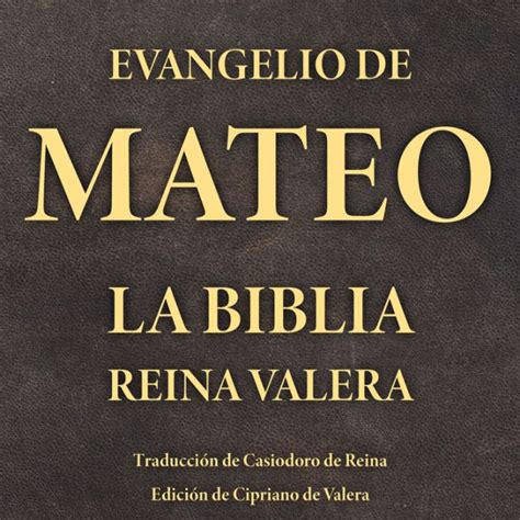 Evangelio De Mateo La Biblia Reina Valera By Casiodoro De Reina