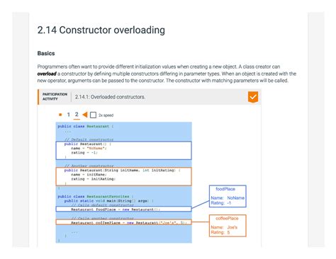 It 145 Week 2 Mod 214 Zybooks Constructor Overloading It145 Studocu