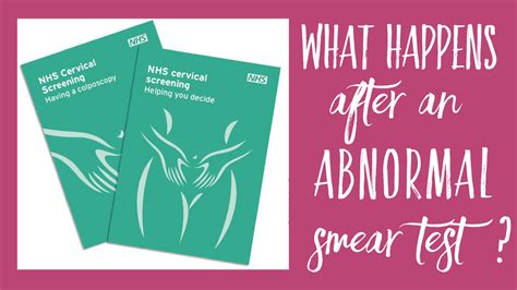 What Happens After An Abnormal Smear Test Toby Goes Bananas Artofit
