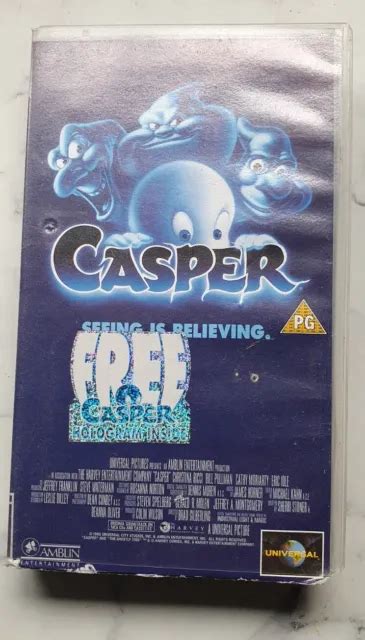 Casper 1995 Christina Ricci Pal Vhs Video Tape T288 £2 49