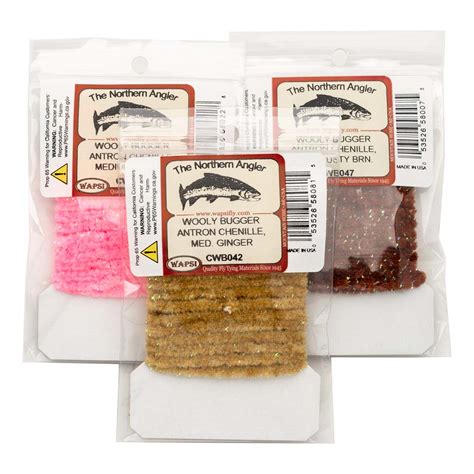 Wooly Bugger Chenille The Northern Angler Fly Shop
