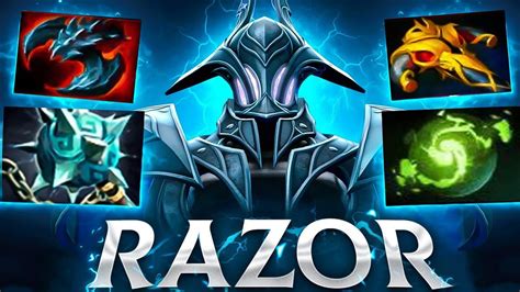 Razor GLEIPNIR Carry From Behind 38 Kill Comeback 11k MMR Immortal