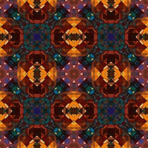 Premium Photo Seamless Background Pattern Abstract Geometric Pattern In Low Poly Style