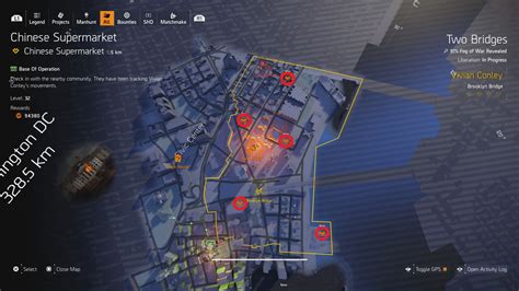 The Division 2 Two Bridges SHD Tech Cache Locations Hold To Reset