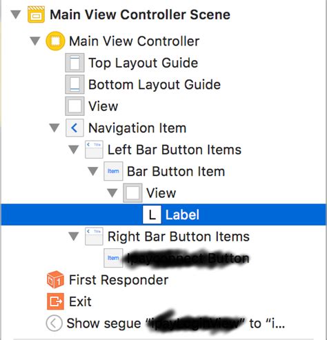 Uibutton Putting Labels Buttons On The Navigation Bar Ios Stack