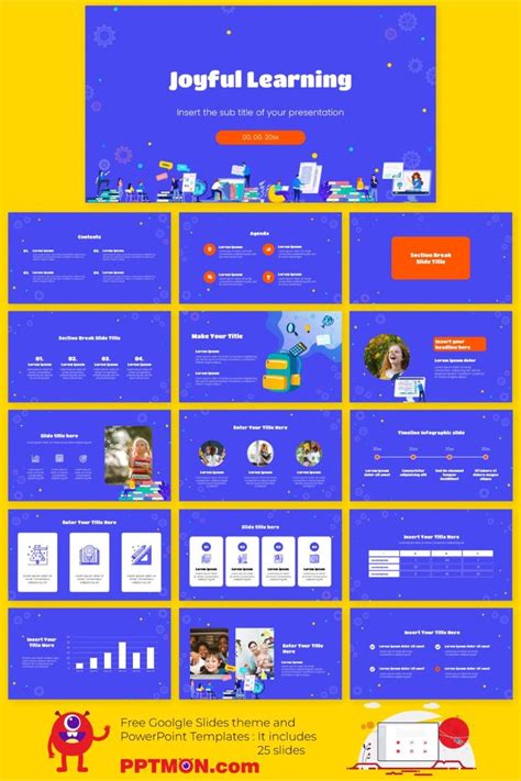 Joyful Learning Presentation Design For Free Google Slides Themes And PowerPoint Templates