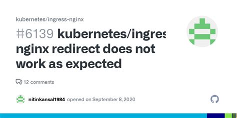 Kubernetesingress Nginx Redirect Does Not Work As Expected · Issue