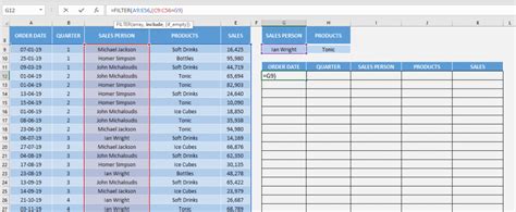 Excel Filter Formula Myexcelonline
