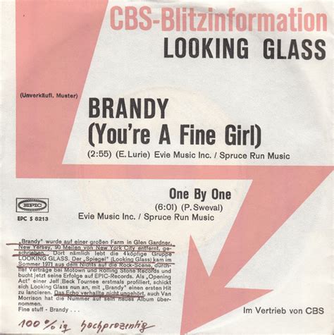 Looking Glass Brandy Youre A Fine Girl 1972 Vinyl Discogs
