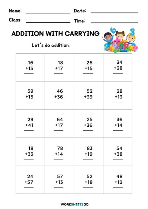 Adding Three Numbers Worksheets WorksheetsGO
