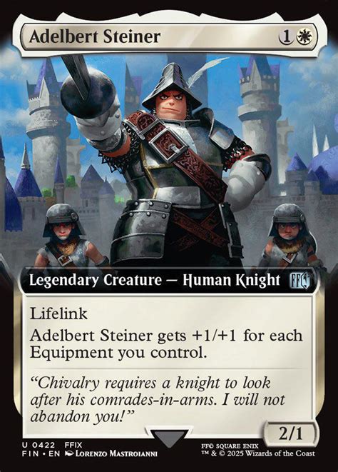 Final Fantasy Variants Adelbert Steiner Extended Art