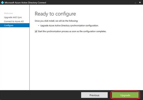 How To Upgrade Azure Active Directory Synchronization Tool To Azure Active Directory Connect