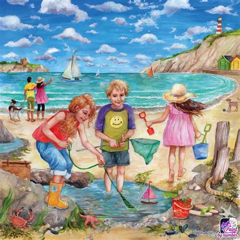 Les Enfants Jouent Sur La Plage Puzzle En Ligne