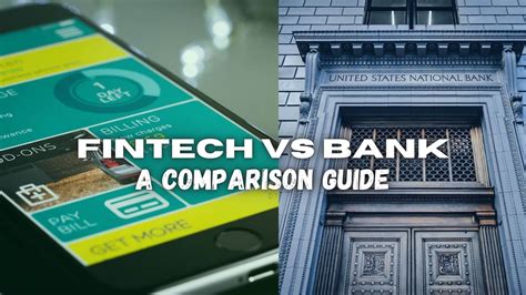 Fintech Vs Bank A Comparison Guide ReliaBills