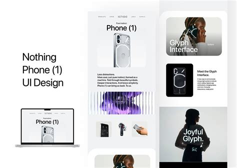 Nothing Ui Design For Website On Behance