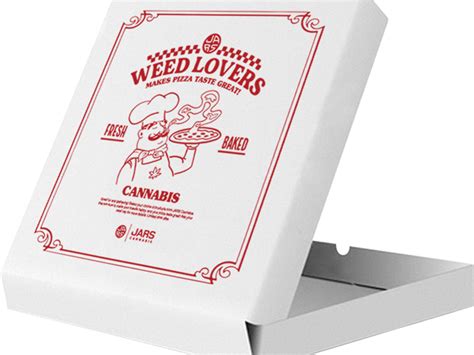 JARS Cannabis Weed Lovers Pizza Box Clio Cannabis