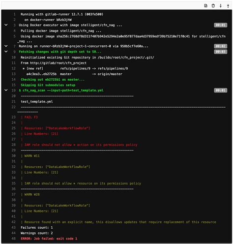 Error Running Docker Image In Gitlab Ci · Issue 367 · Stelligentcfn