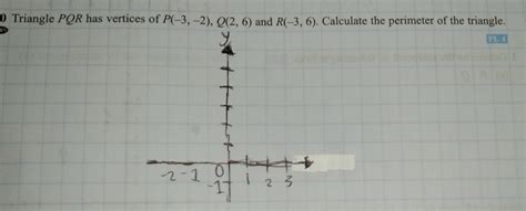 solved 0 triangle pqr has vertices of p 3 2 q 2 6 and r 3 6