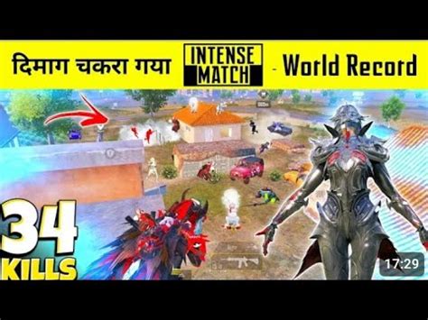 My First BGMI Gameplay After Unban And Made 34 Kills World Record