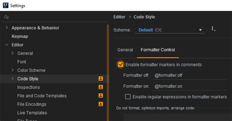 Intellij Code Cleanup Ignore Comments From Being Scanned And Corrected