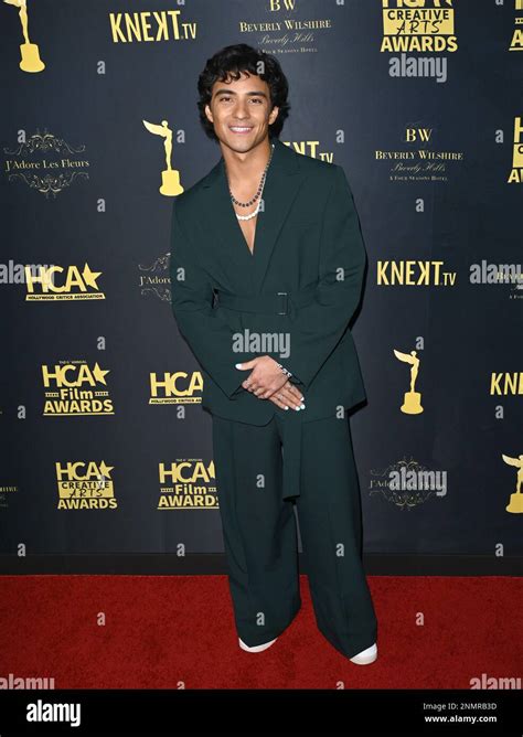 Los Angeles Usa 24th Feb 2023 Brandon Perea At The 2023 Hca Film