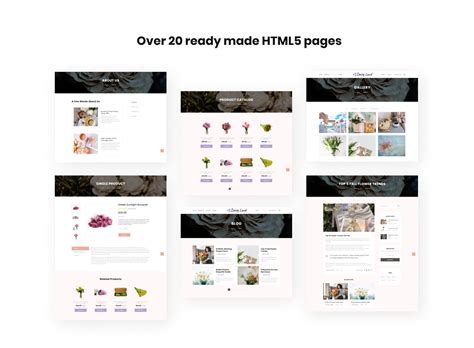 Florie Flower Shop HTML Template TemplateMonster