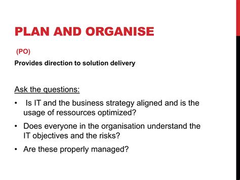 IT Governance Framework PPTX