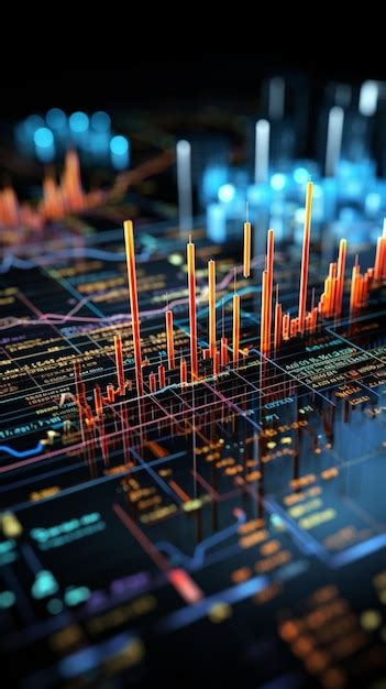 Premium Ai Image Financial Diagrams Representing Data And Analytics In A Business Context