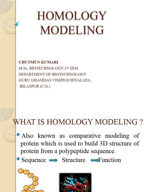 Protein Modeling Pdf Proteins Biology