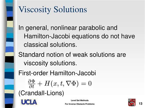 Ppt Level Set Methods For Inverse Obstacle Problems Powerpoint Presentation Id 581359